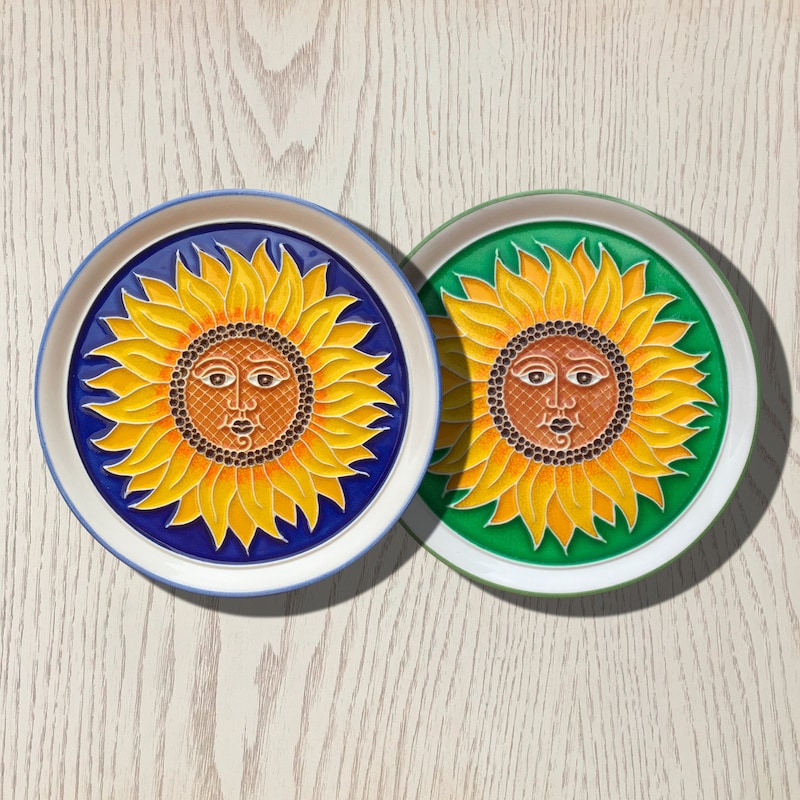 Sunflower Plate - Etsy