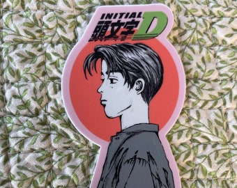 Initial D the Mt Akina Sticker Pack Includes Takumi, Bunta, and Itsuki ...