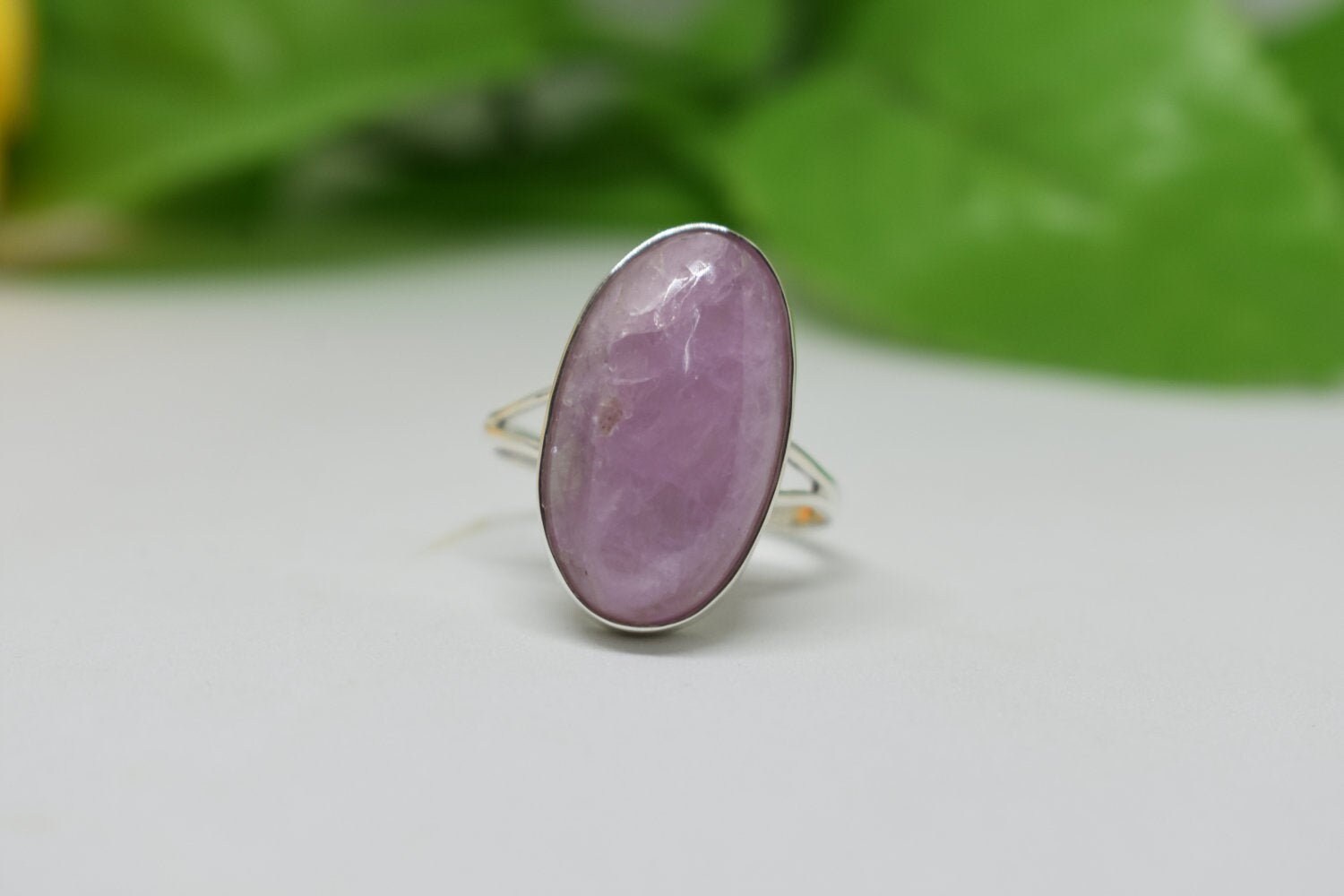 Artisan Kunzite Ring Pink Kunzite Ring Pink Gemstone - Etsy