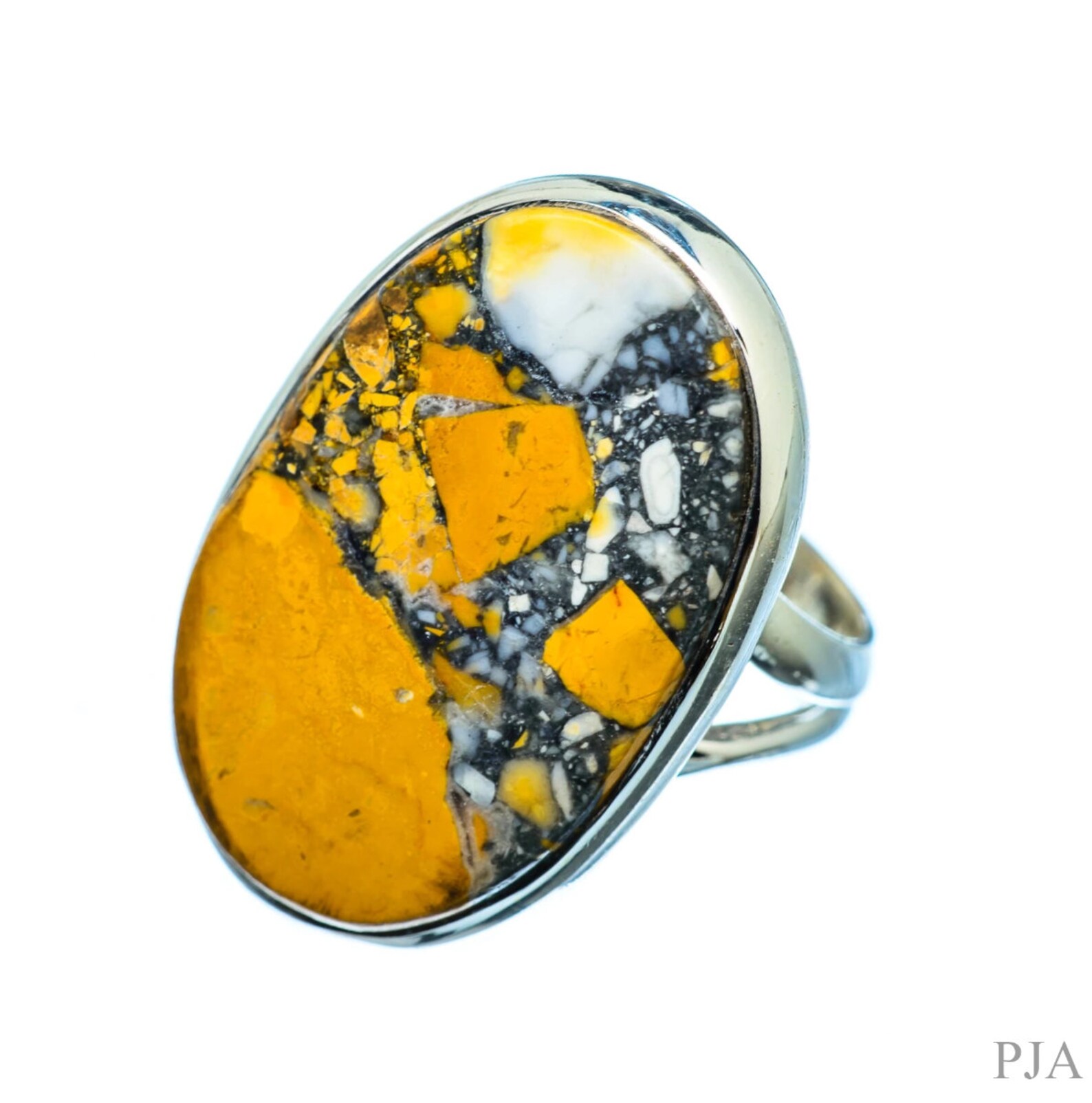 Brecciated Mookaite Ring Mookaite Jewelry 925 Silver Ring - Etsy