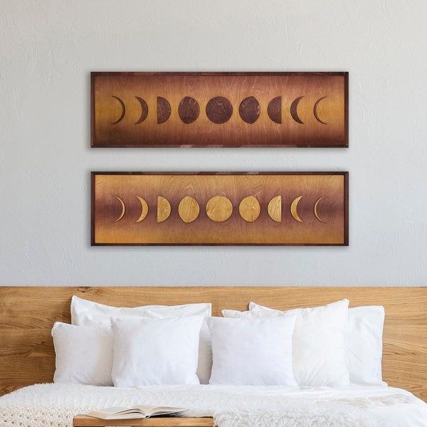 Moon Phases Wall Decor - Etsy