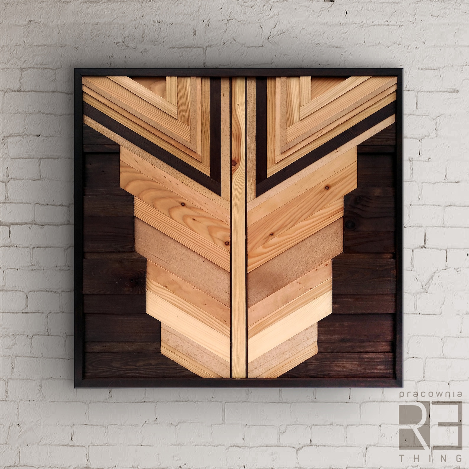 Abstract Wooden Wall Art 3d Original Reclaimed Wood Wall - Etsy