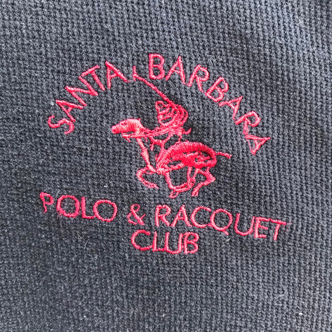 Pick SANTA BARBARA polo & racquet club embroidery logo | Etsy