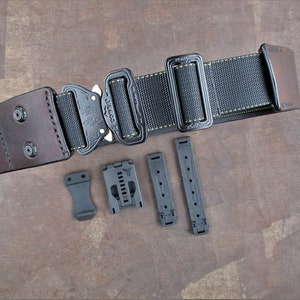 Bushcraft Heavy-duty Belt, Utility Belt, Equipment Belt, Tactical Belt ...