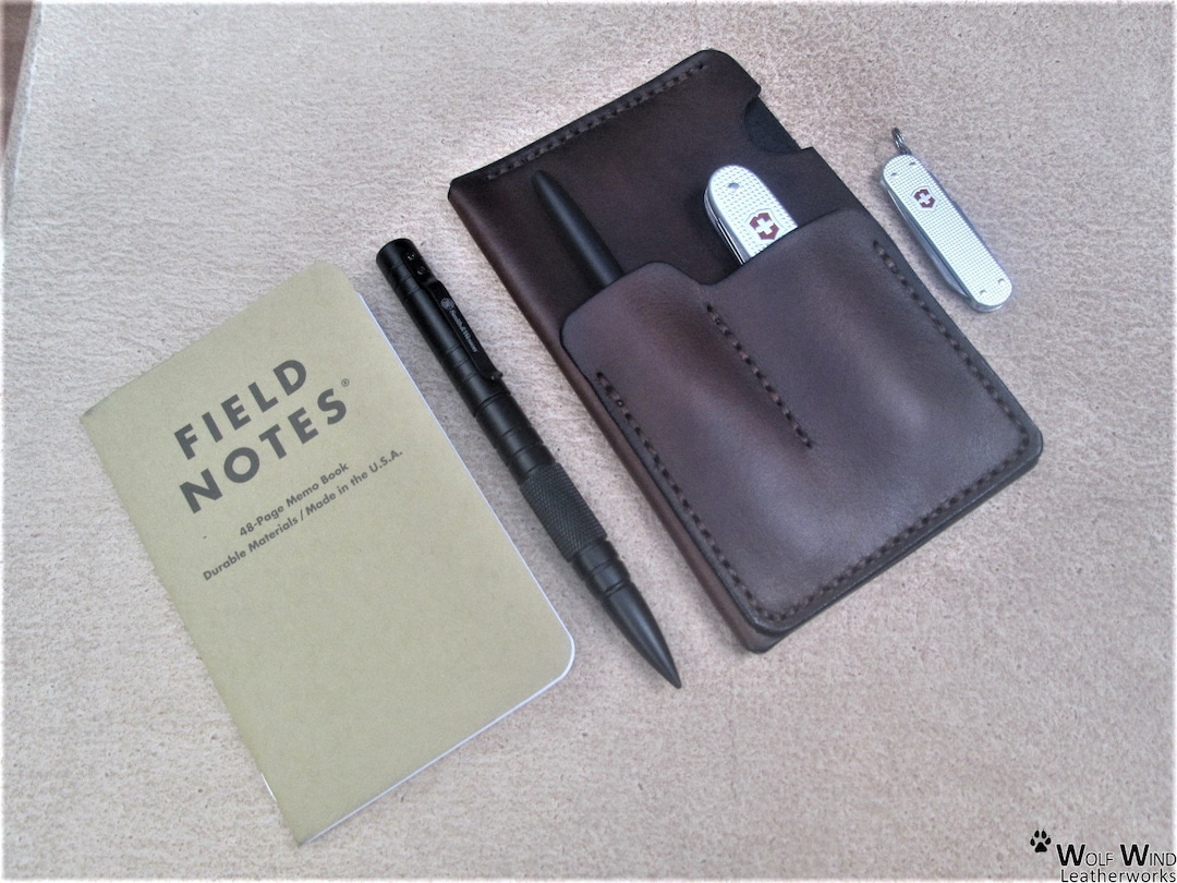 EDC Field Notes Pocket Organizer, EDC Pocket Sleeve, Notebook Cover ...