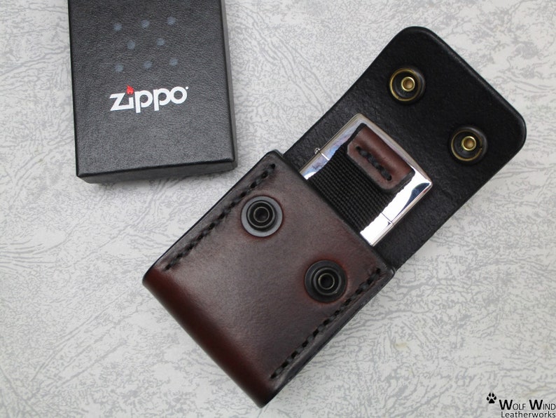 Zippo Pouch, Leather Pouch, Leather Lighter Case, Zippo Leather Pouch ...