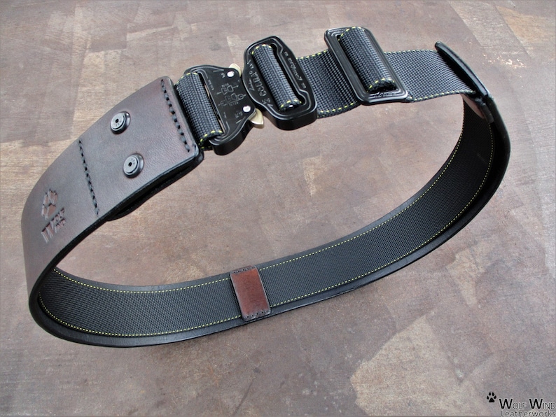 Bushcraft Heavy-duty Belt, Utility Belt, Equipment Belt, Tactical Belt ...