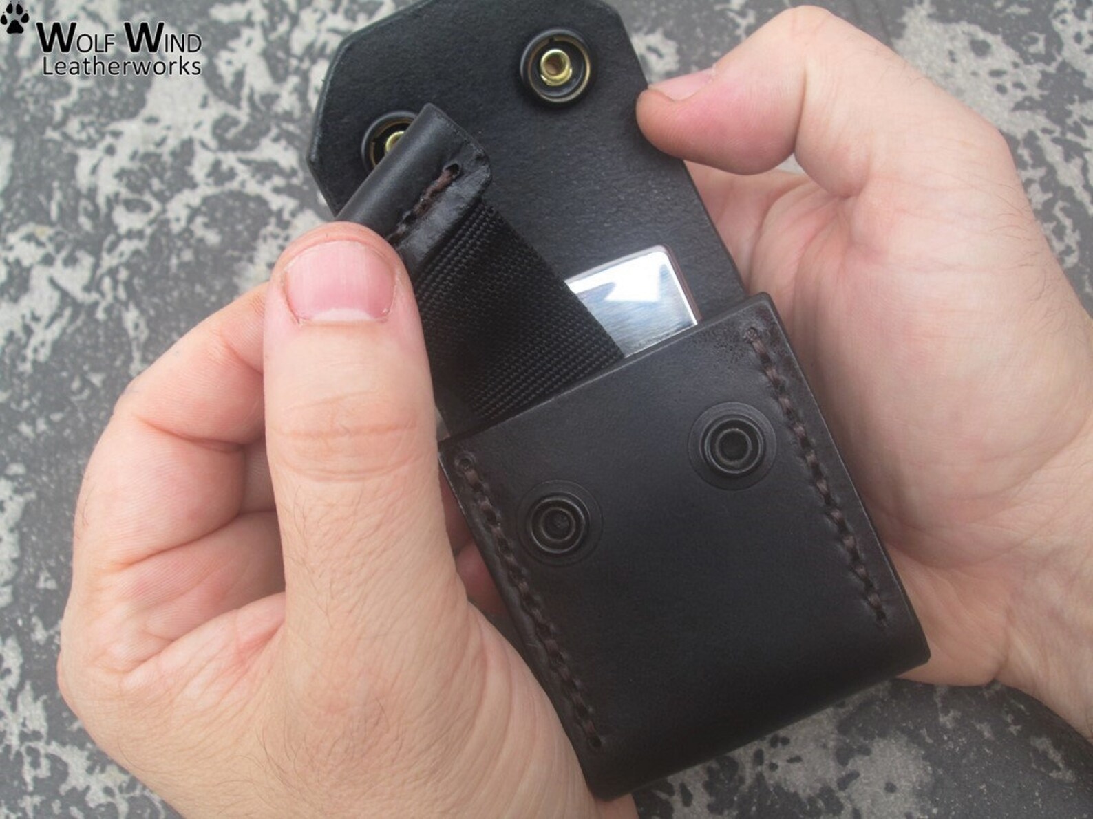 Zippo Pouch, Leather Pouch, Leather Lighter Case, Zippo Leather Pouch ...