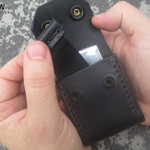 Zippo Pouch, Leather Pouch, Leather Lighter Case, Zippo Leather Pouch ...