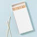 White Matchbox With 4 Inch Wooden Matches Choose Your Matchstick Color ...
