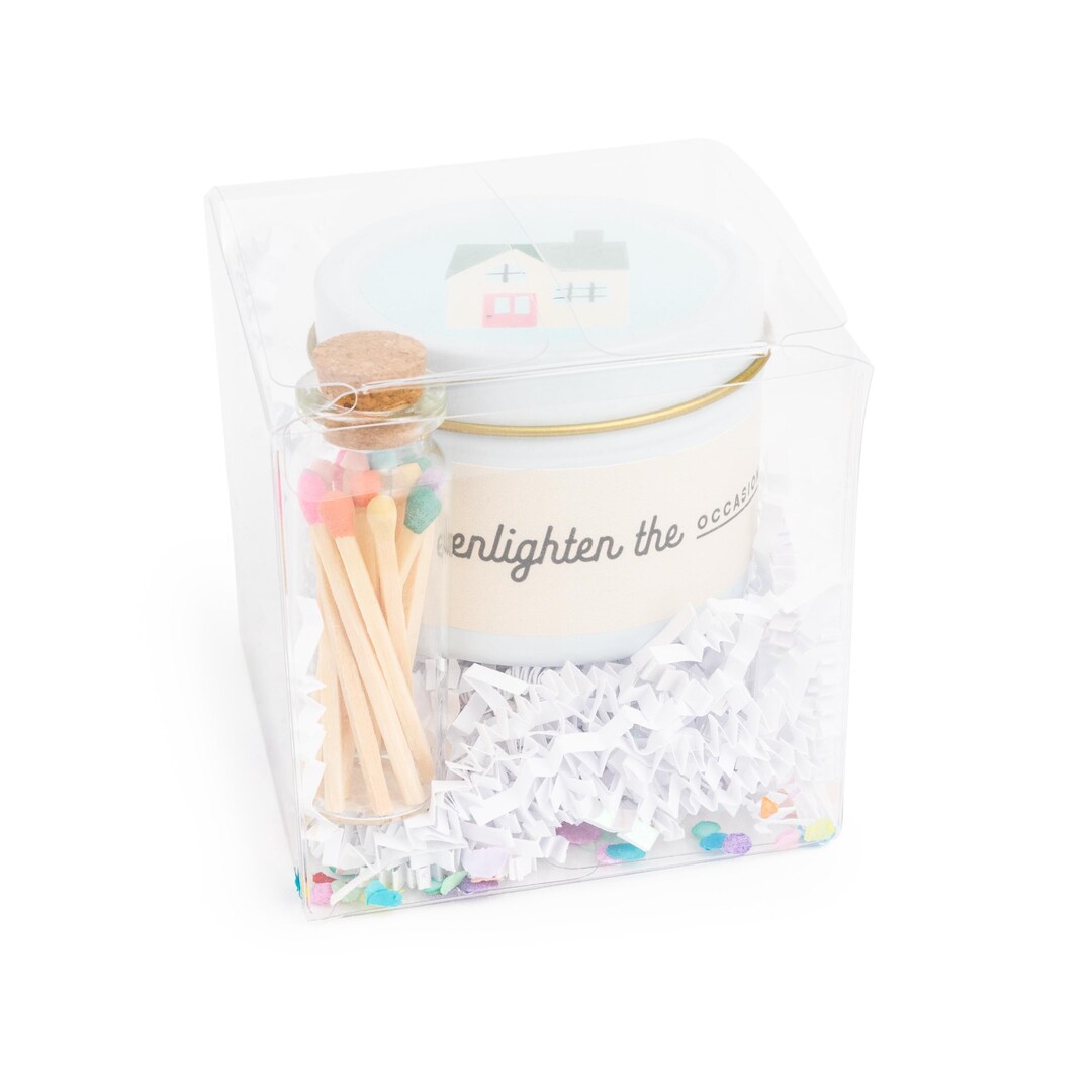 Welcome Home Candle and Matchstick Gift Set - Housewarming Gift - Etsy ...