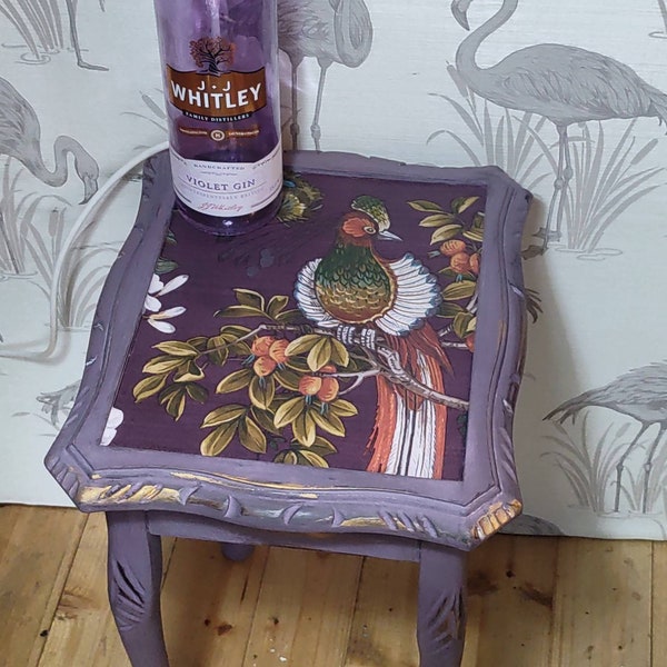 Upcycled Side Table - Etsy UK