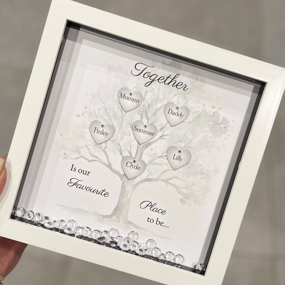 Together Family Tree Frame. Grandparent Gift. - Etsy UK