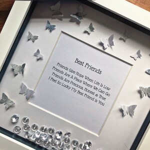Best Friends Poem Frame. Friend Gift. - Etsy UK