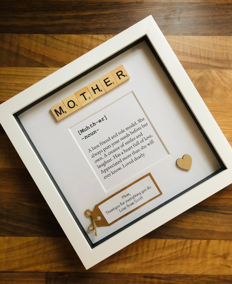 Personalised Mum Frame. Mother Meaning Frame. Mothers Day - Etsy UK