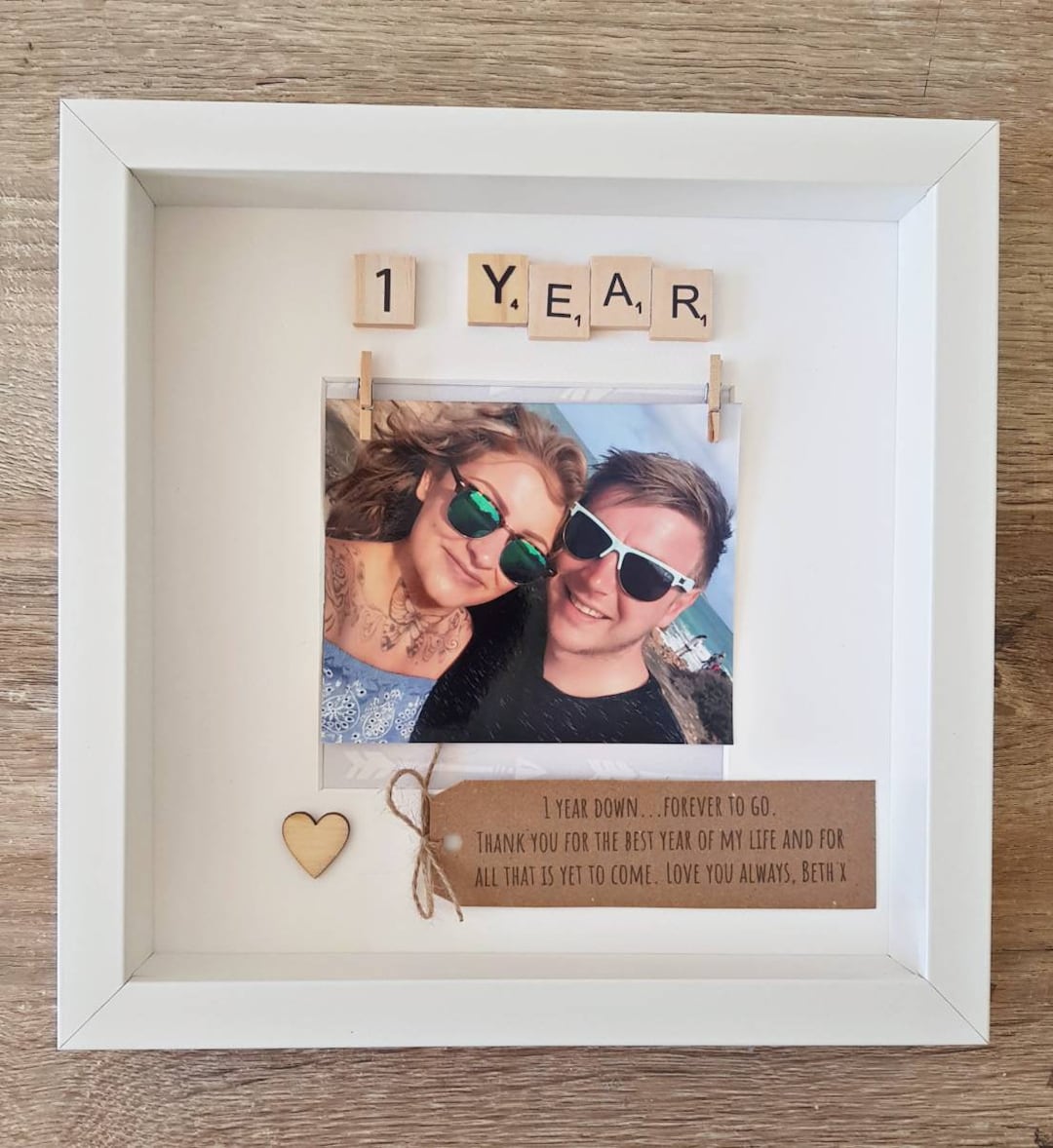 Personalised Anniversary Frame. - Etsy