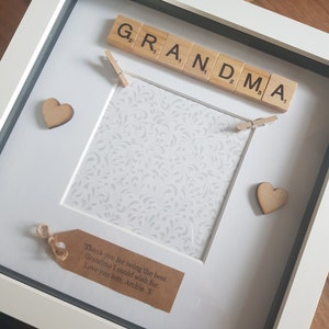 Grandad Personalised Frame. Grandpa Box Frame - Etsy