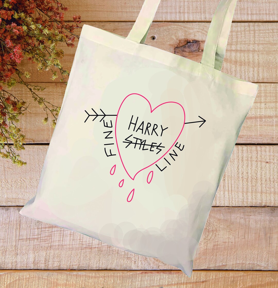 Harry Styles Inspired Tote Bag. Harry Styles Fan. One Direction Fan ...