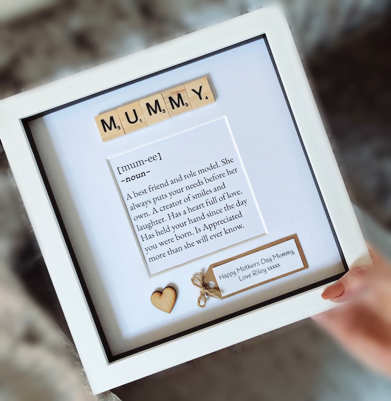 Personalised Mum Frame. Mother Meaning Frame. Mothers Day - Etsy UK