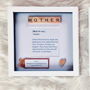 Personalised Mum Frame. Mother Meaning Frame. Mother’s Day Gift. - Etsy UK