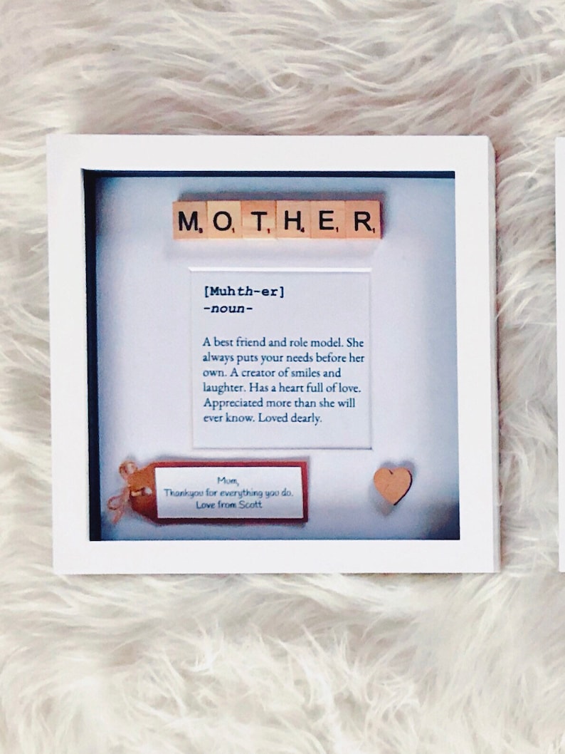 Personalised Mum Frame. Mother Meaning Frame. Mothers Day - Etsy UK