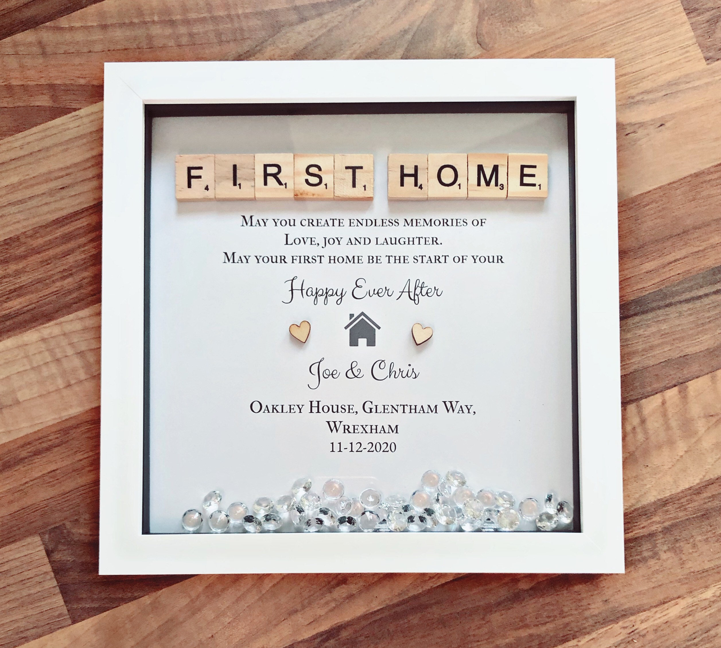 Personalised New Home First Home Gift. New Home Frame. First - Etsy