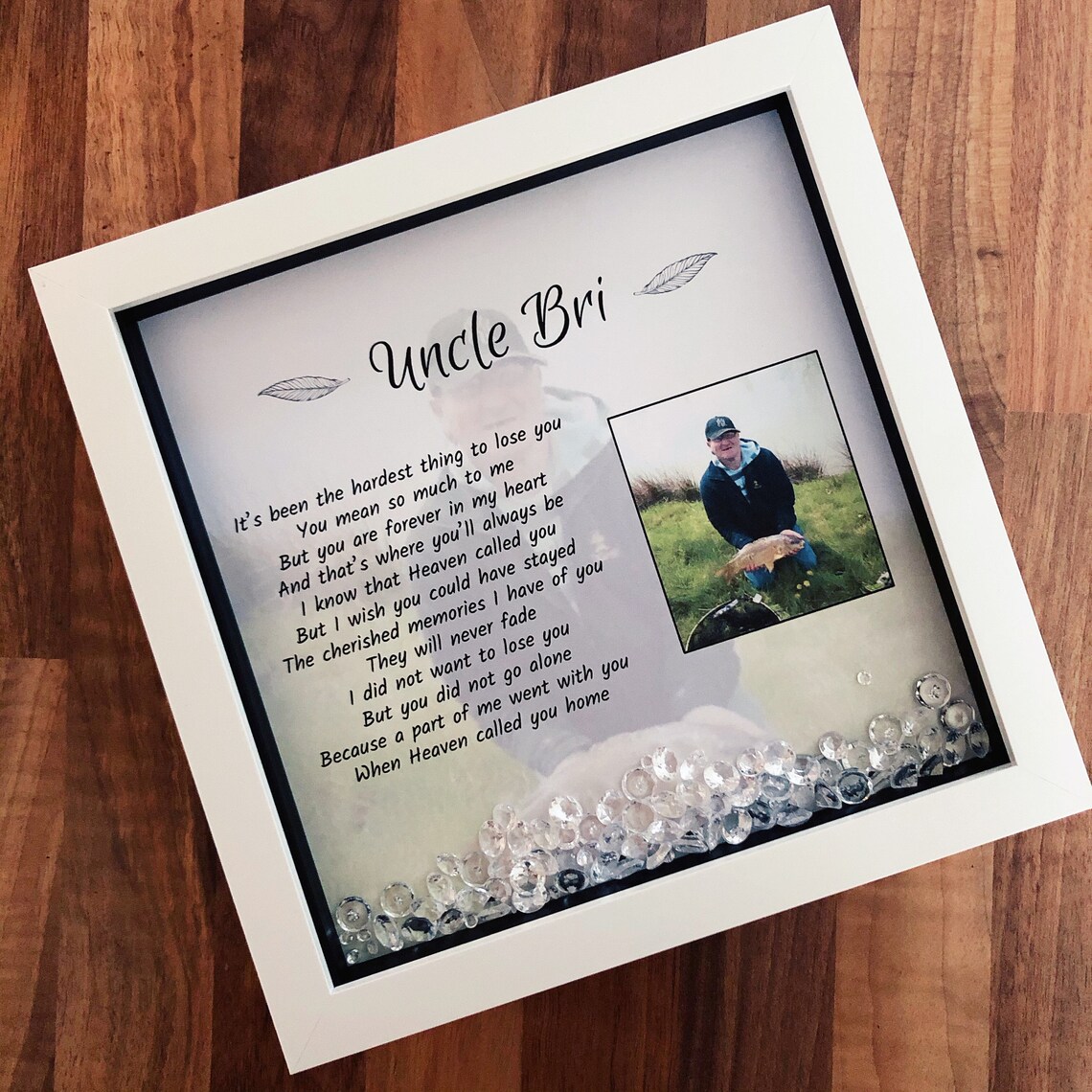 Personalised Remembrance Frame. in Memory Frame. Sympathy - Etsy UK