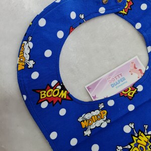 Super Boompa Bib by the Dotty Diaper Company, Abdl, Ddlg, Mdlb, Mdlg ...