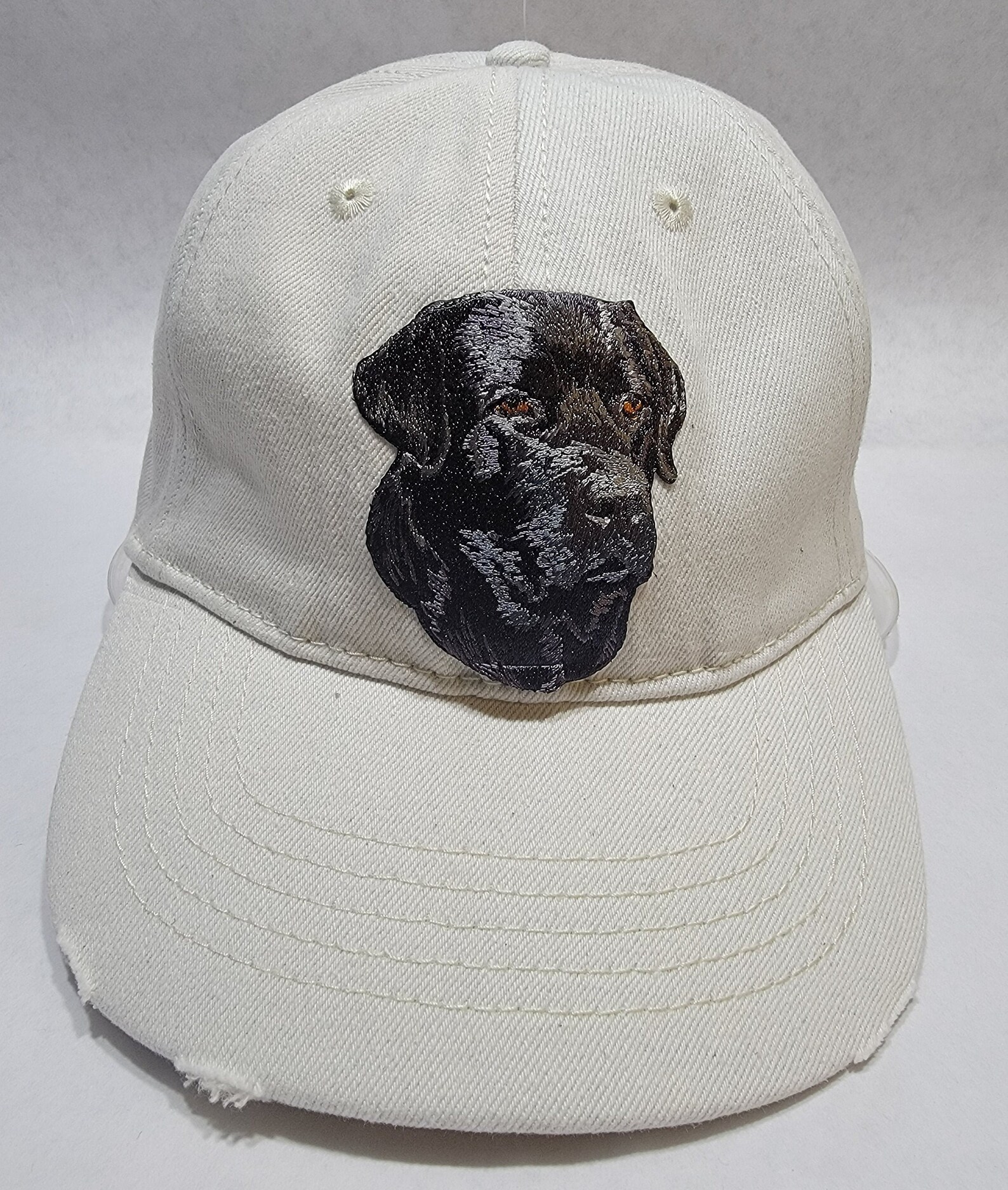 Black Labrador Dog Black Lab Portrait Embroidered Patch on - Etsy