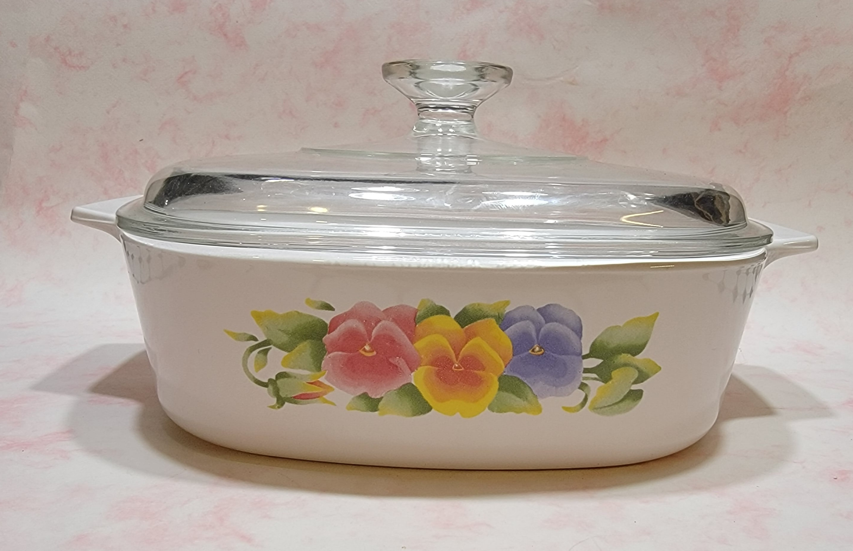 Vintage Corning Ware Summer Blush 2 Quart Casserole Bowl With - Etsy