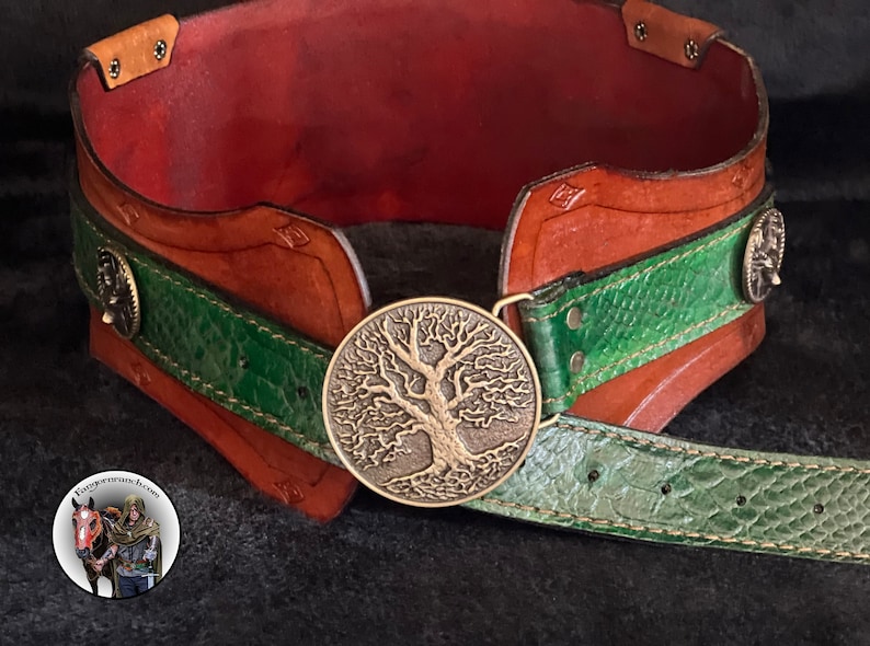 Elven Belt of the Stag - Etsy