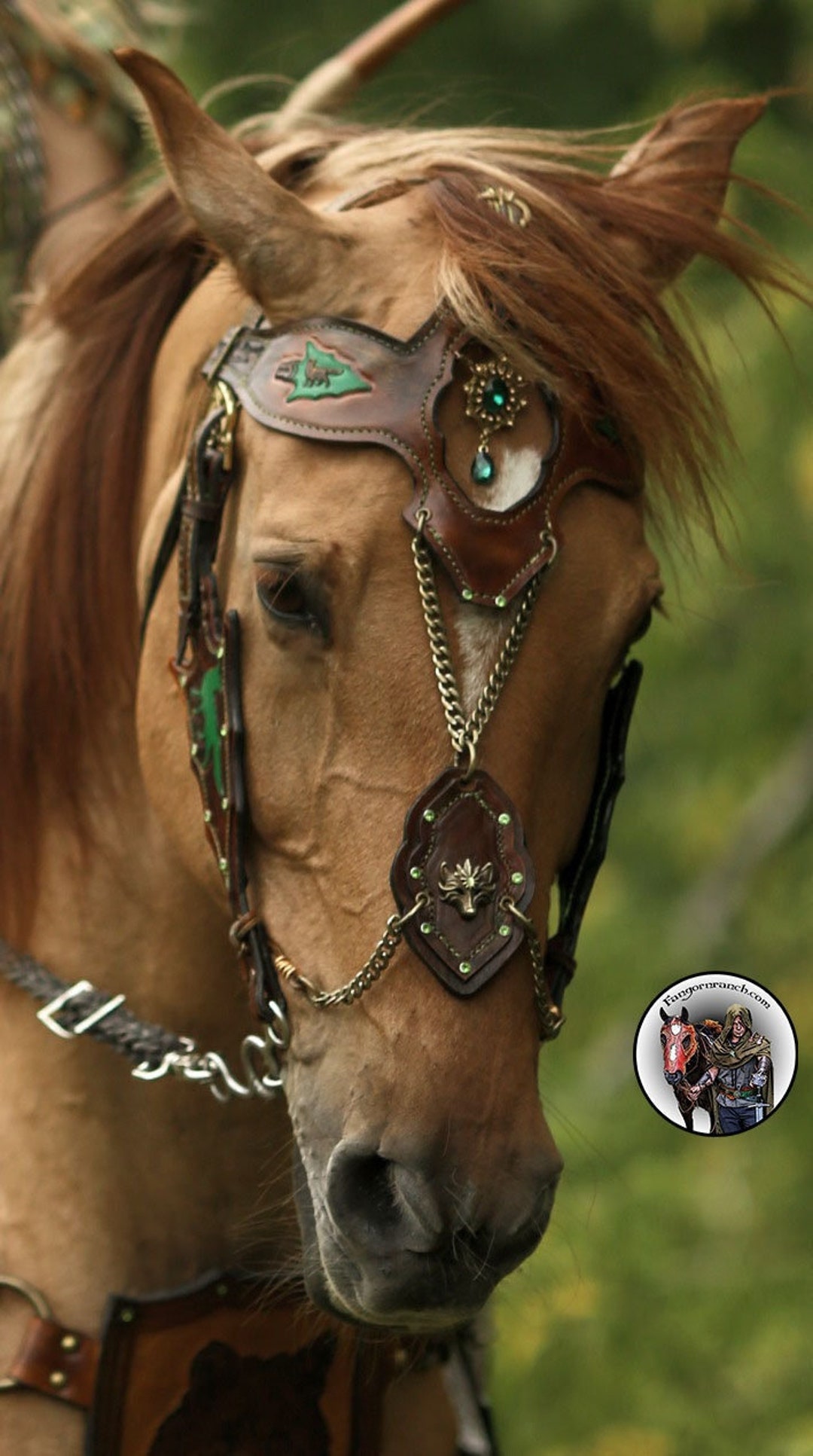 Fox Archer Bridle Chamfron - Etsy