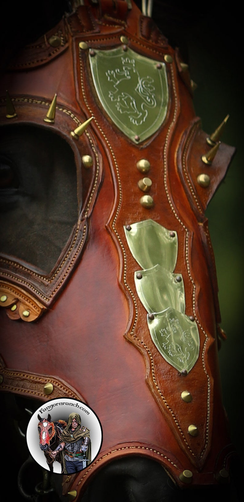 Elven Scout Chamfron - Etsy