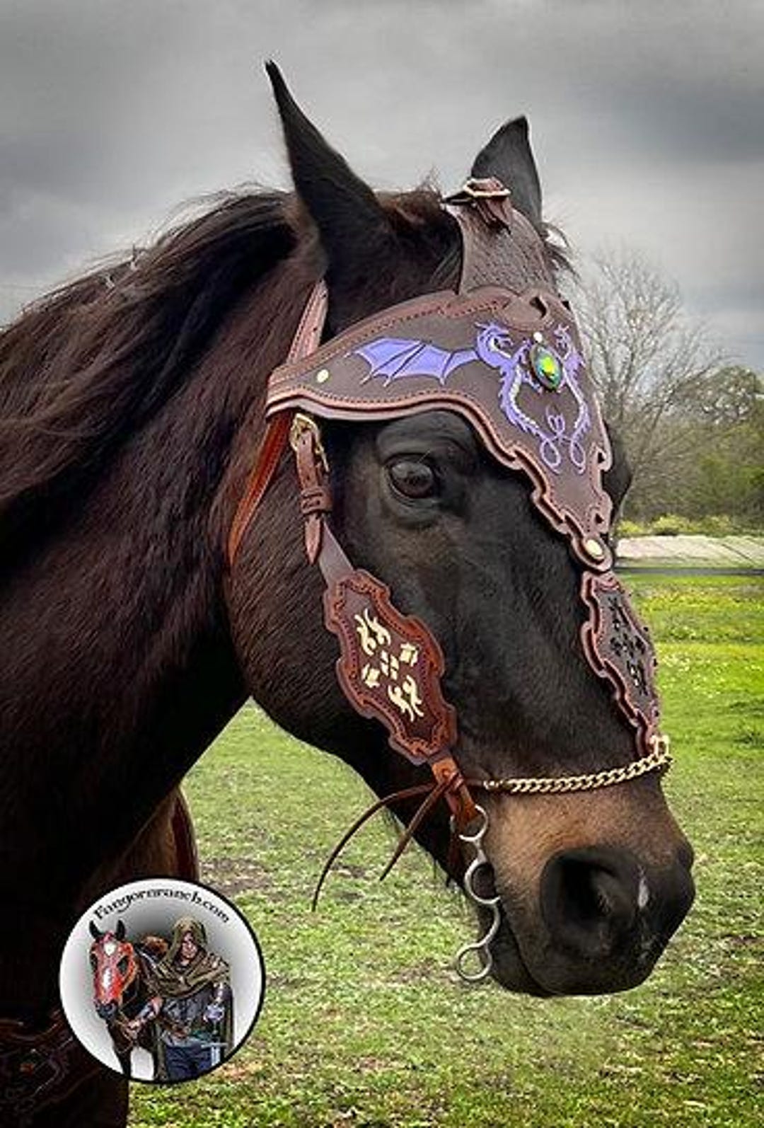Maiar's Progeny Bridle/chamfron Pattern - Etsy