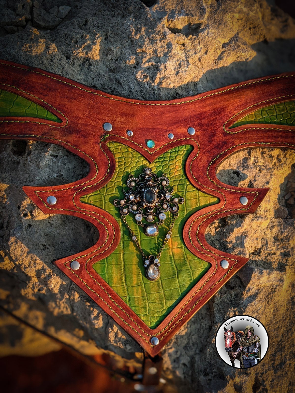 Ice Princess Peytral {breast Collar} - Etsy