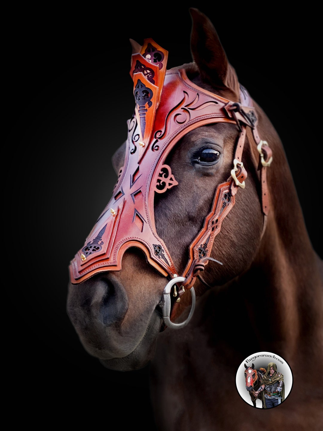 Erebor's Key Chamfron/bridle - Etsy