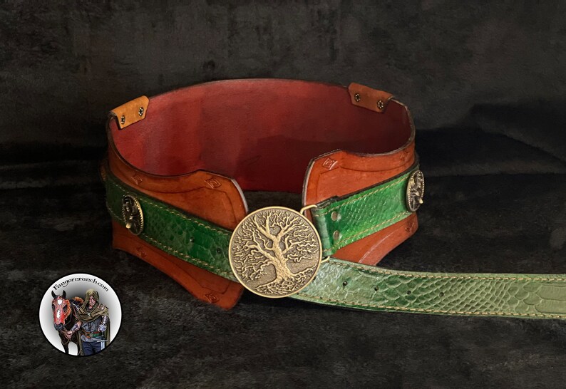 Elven Belt of the Stag - Etsy