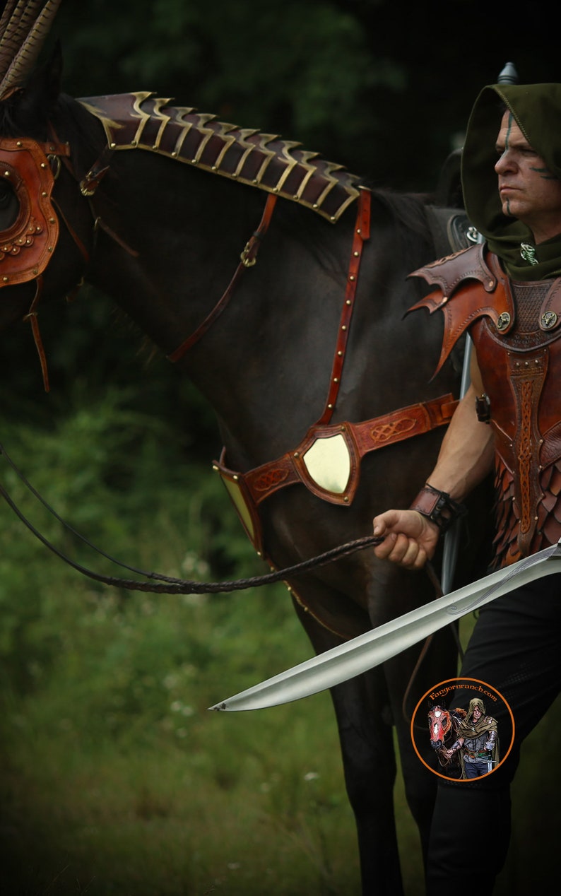 Elven Scout Peytral {breast Collar} - Etsy