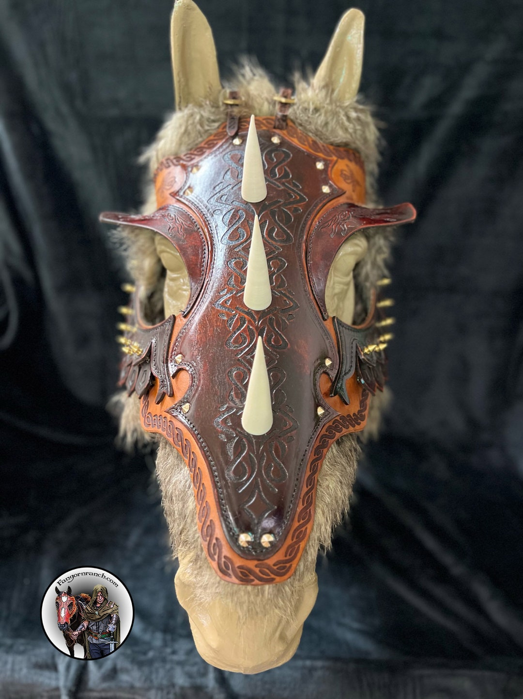 Glaurungs Bane Chamfron Viking Edition - Etsy