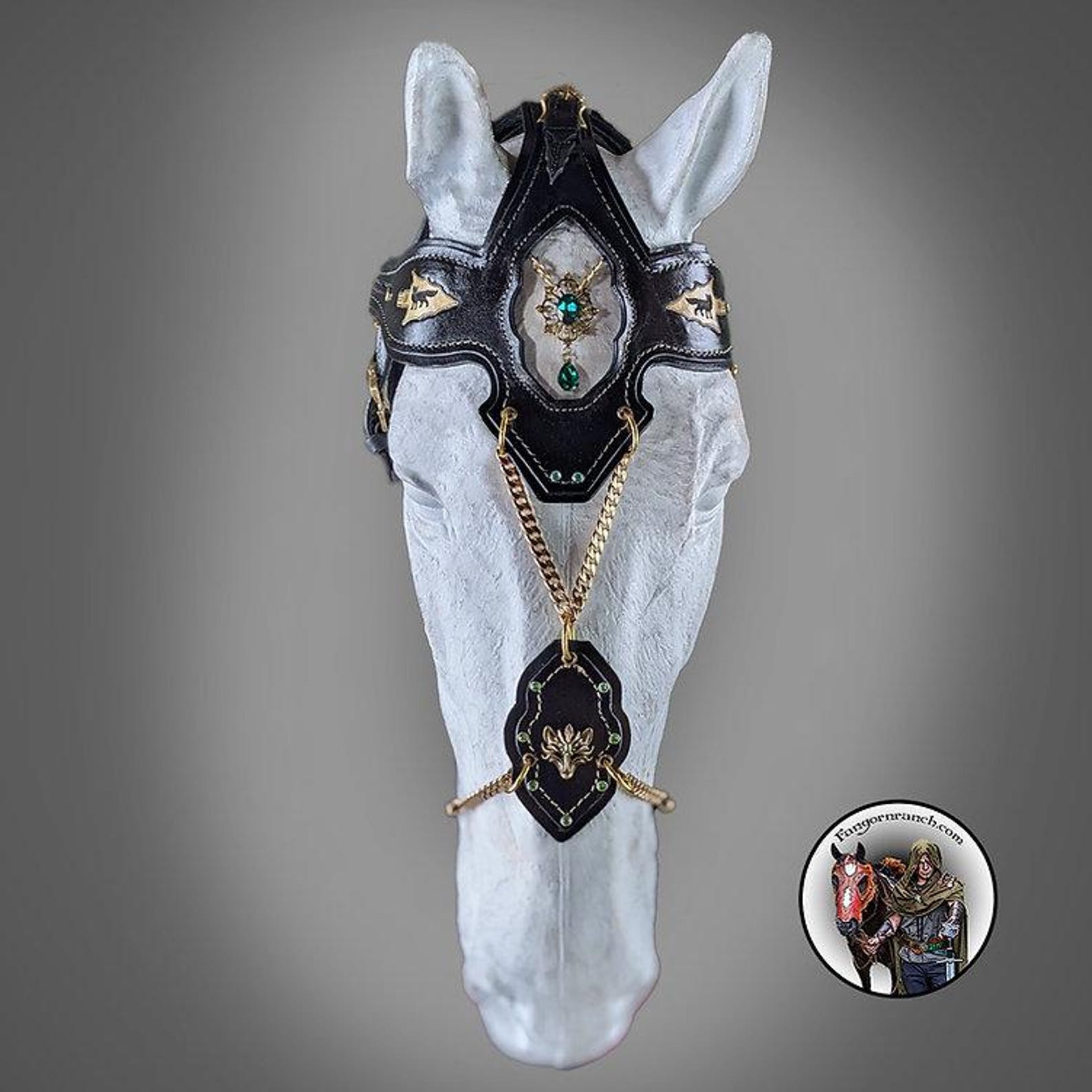 Fox Archer Bridle Chamfron Pattern - Etsy