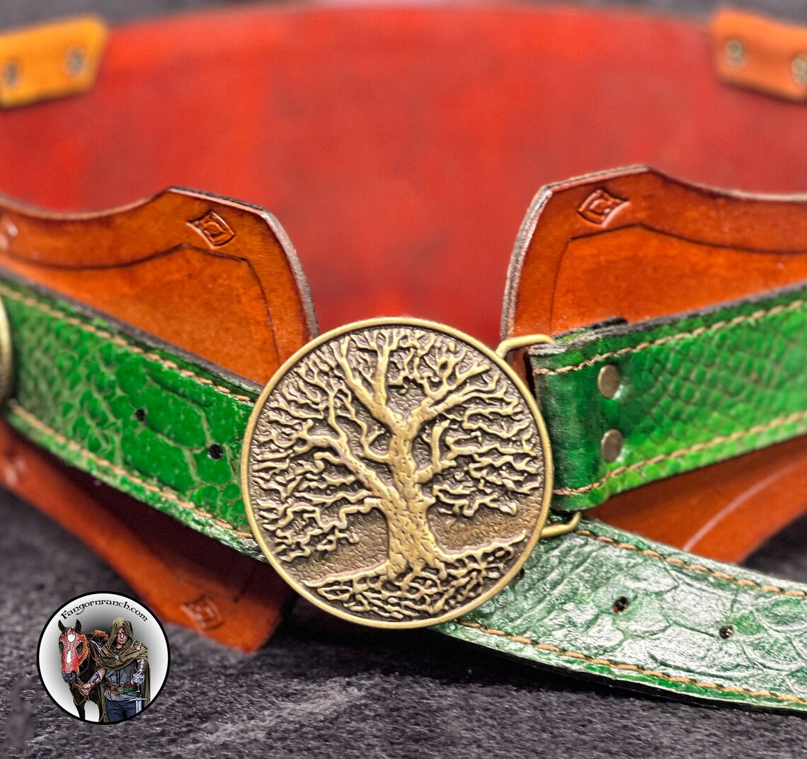 Elven Belt of the Stag - Etsy