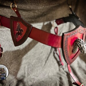 Elven Scout Peytral {breast Collar} Dragon Edition - Etsy