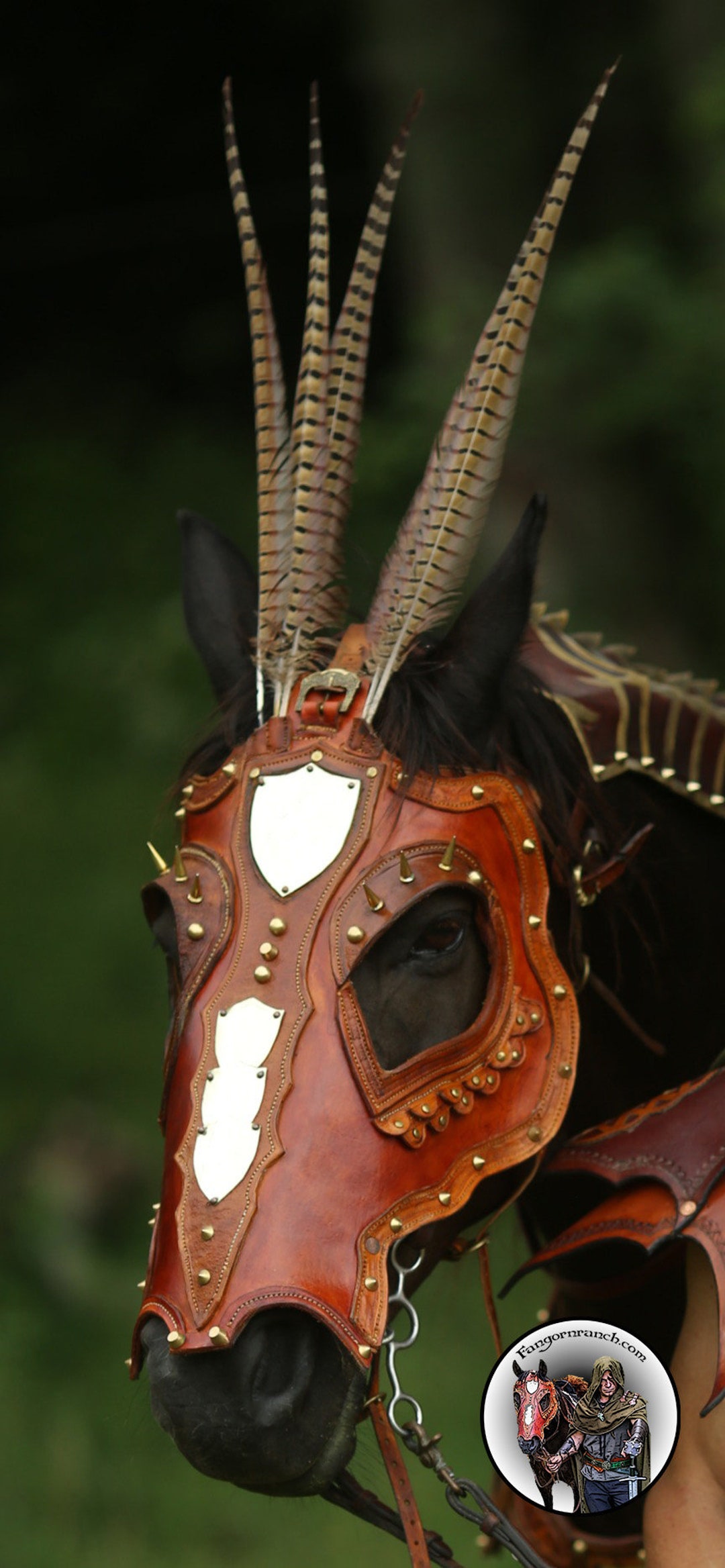 Elven Scout Chamfron - Etsy