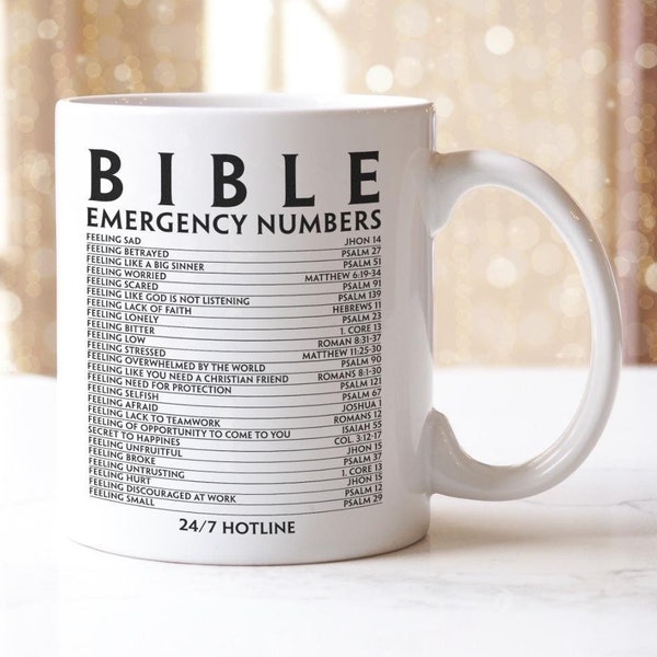 Bible Verse Mug - Etsy