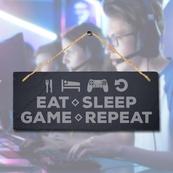 Eat Sleep Game - Etsy