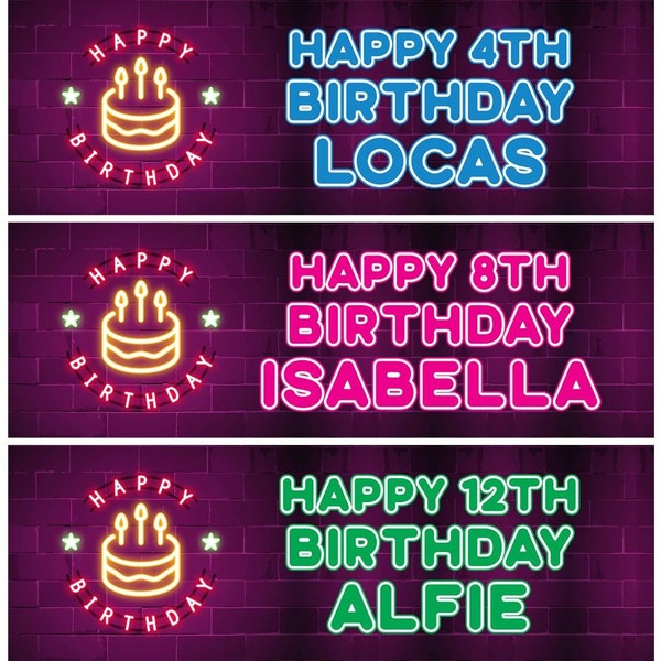 Customized celebration of life banner - Etsy Italia