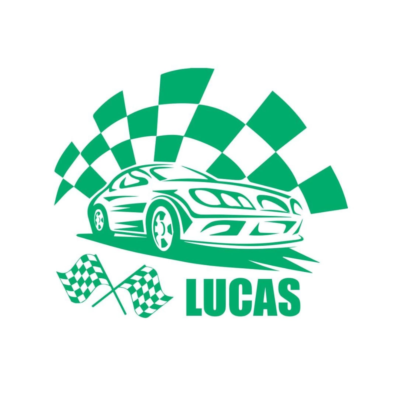 Personalised Car Wall Sticker Name Vinyl Decal Boys Kids - Etsy