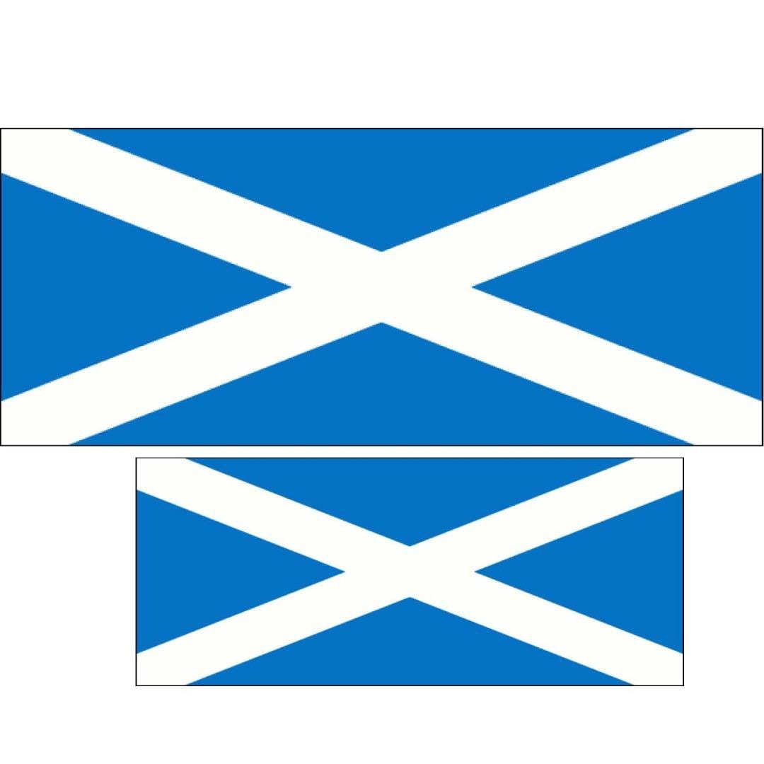 2 X Scotland Saltire Flag Banner Football World Cup 2022 - Etsy