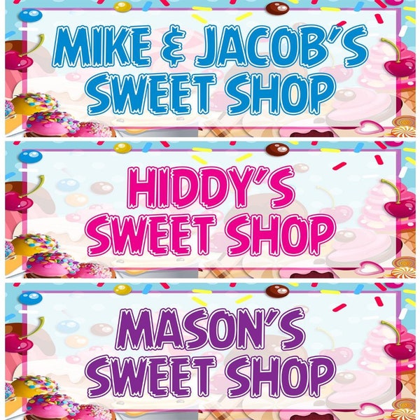 Candy Shop Birthday - Etsy