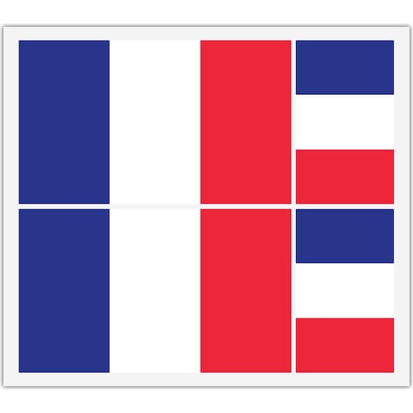 French Flag Car Decal - Etsy